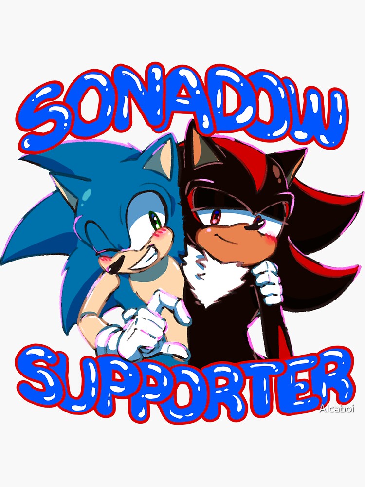 "sonadow supporter" Sticker by Alcaboi | Redbubble