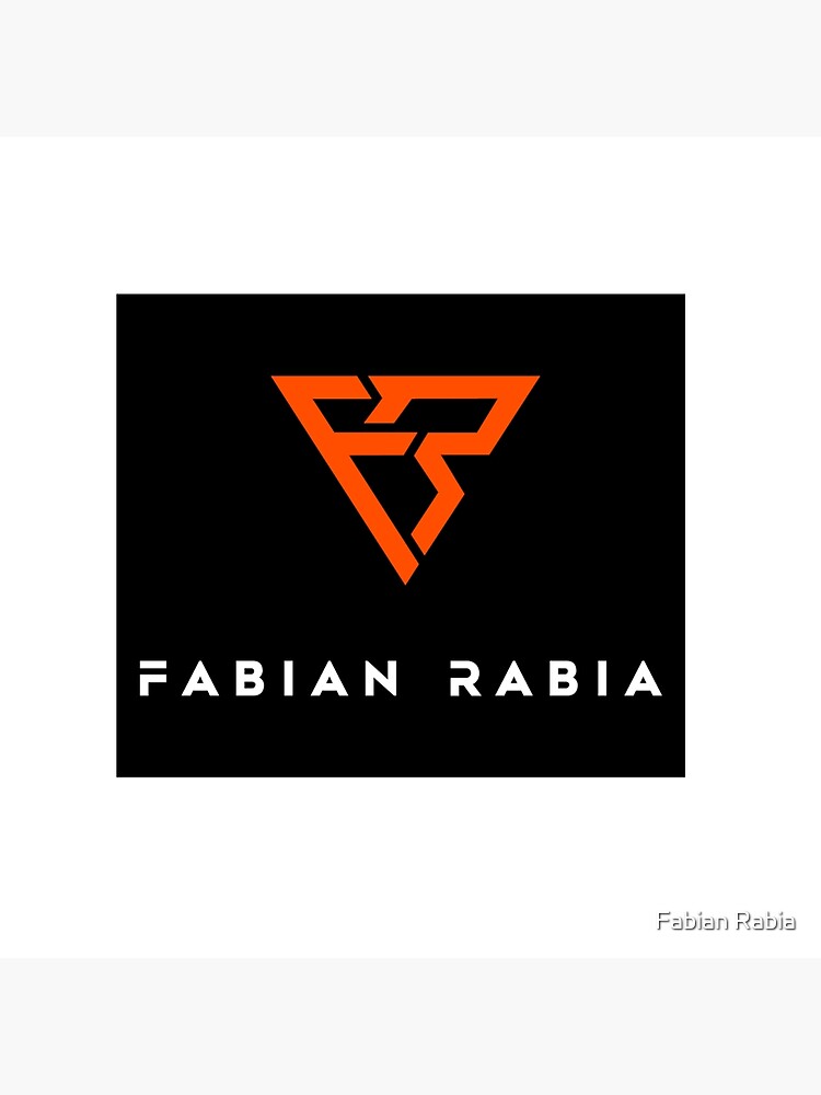 "Fabian Rabia Logo" Floor Pillow for Sale by mike1mus | Redbubble