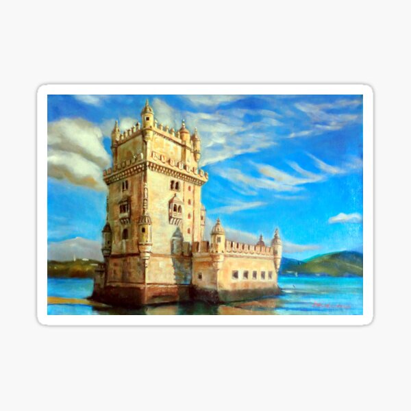 "tower of Belen" Sticker by hidemitadajp | Redbubble