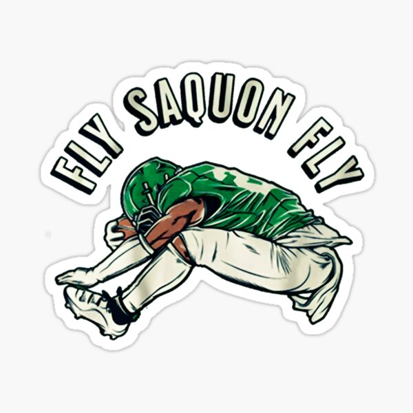 "Saquon Barkley Fly Saquon Fly" Sticker for Sale by RobertSportwear ...