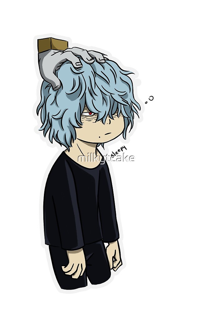 "Sleepy Chibi Tomura Shigaraki (MY HERO ACADEMIA)" by milkytcake ...