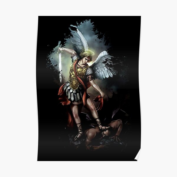 "Archangel Michael" Poster for Sale by JeferCelmer | Redbubble