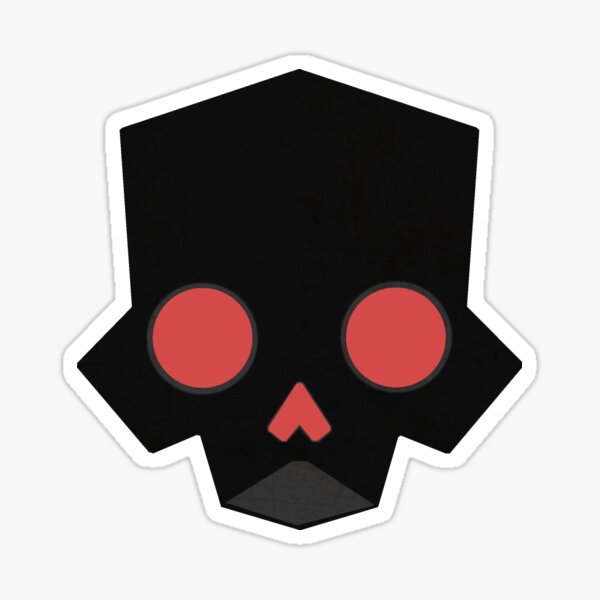 "Helldivers Skull - Inspired by Doubt Killer Armor" Sticker by Gelfeano ...