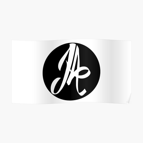 "Josh A rapper logo" Poster for Sale by Imxgen090 | Redbubble