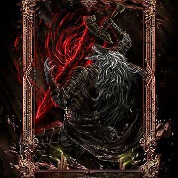 "Death XIII : Tarot Card Deluxe" Sticker by Ghonz | Redbubble