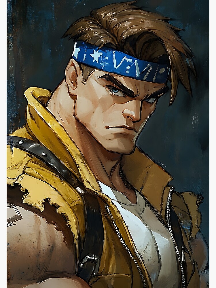 "Street Fighter Luke Fanart" Poster for Sale by bapupa | Redbubble