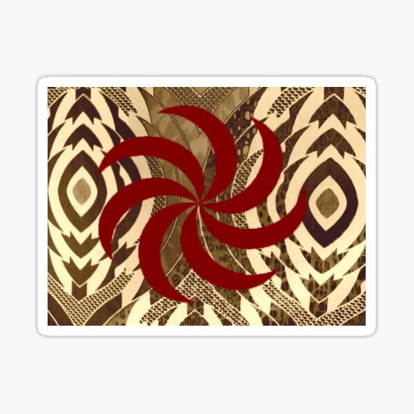 "SPINNING WHEEL SPINNING AROUND" Sticker for Sale by ImaniArtworks ...