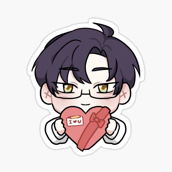 "Zayne Heart | Love and Deepspace" Sticker for Sale by daopandie ...