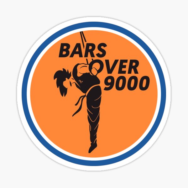 "Barsover9000 Calisthenics Logo" Sticker by Barsover9000 | Redbubble