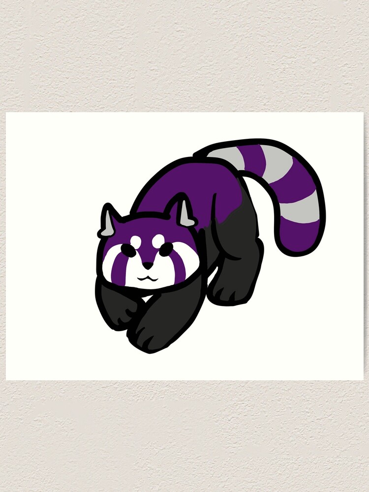 "Ace red panda" Art Print for Sale by strawbebehmod | Redbubble