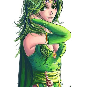 "Rydia (Final Fantasy IV)" Art Print for Sale by artworkbyjack | Redbubble