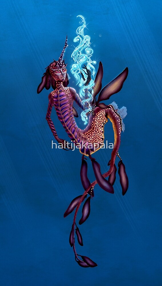 "Weedy Sea Dragon Merman" by haltijakapala | Redbubble