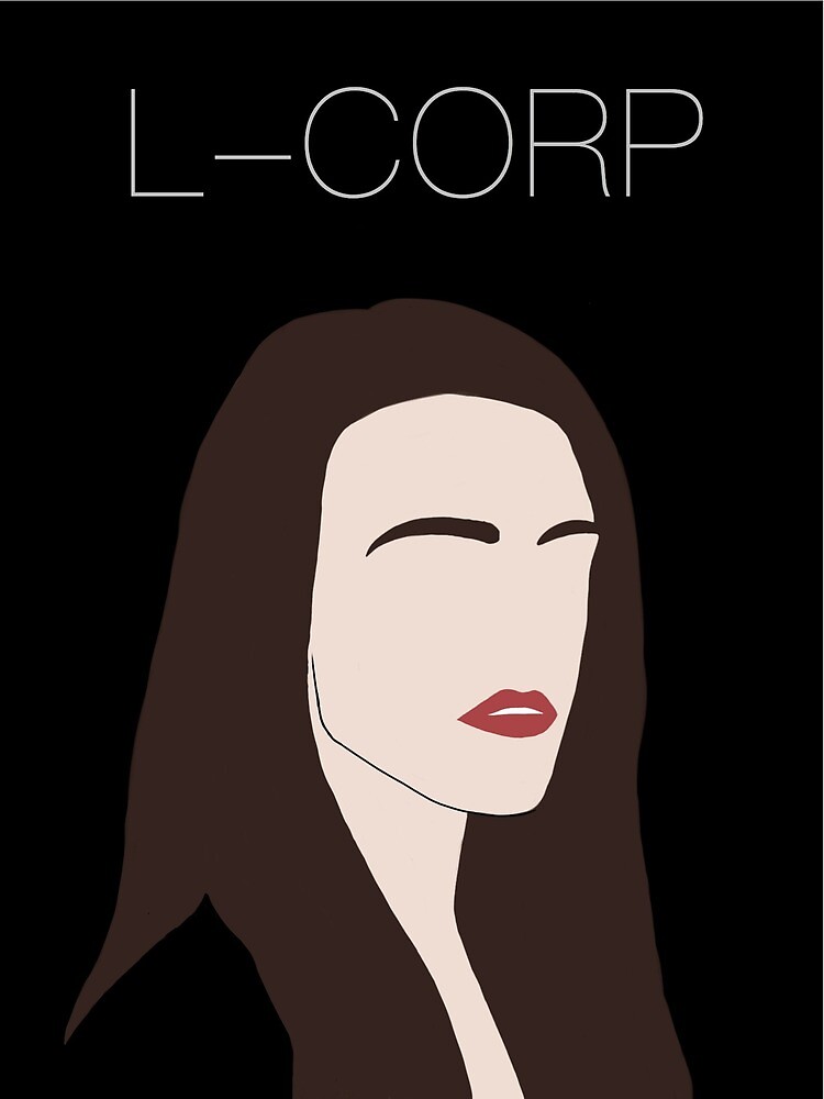"Lena Luthor/L-Corp - Digital Drawing" by nobodyscoal | Redbubble