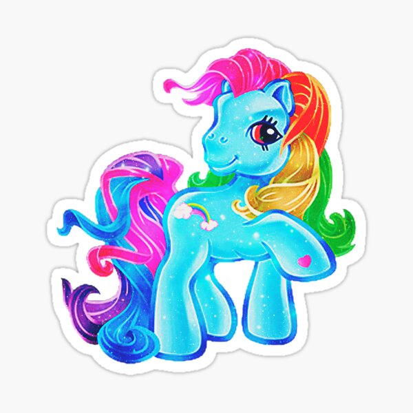 "Rainbow Dash" Sticker by v0idd | Redbubble