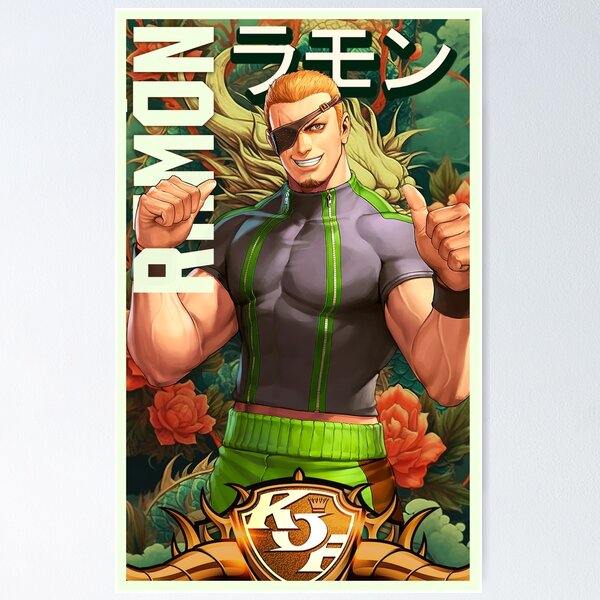 "Ramón Arcade Retro King of Fighters Gaming Art" Poster for Sale by ...