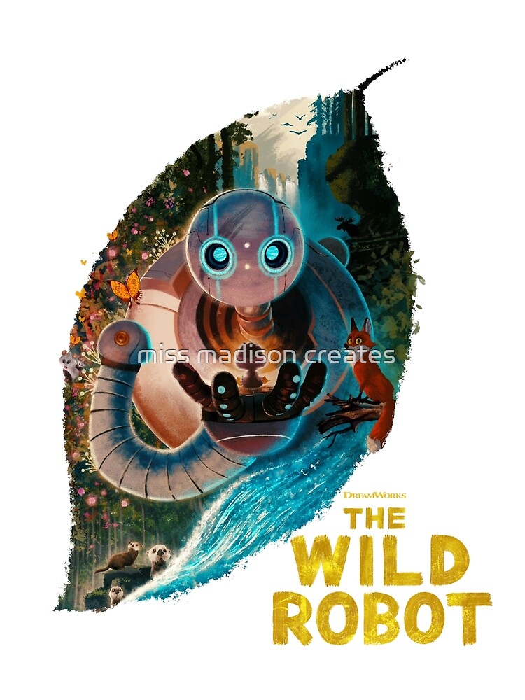 "wild robot" Poster for Sale by madisondeline | Redbubble