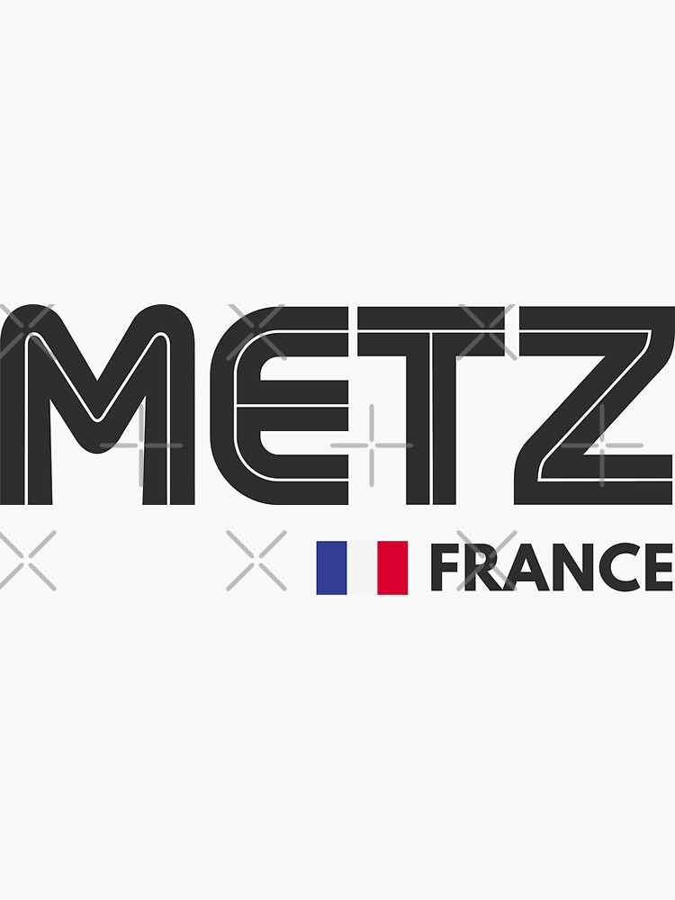 Metz France Stickers for Sale | Redbubble