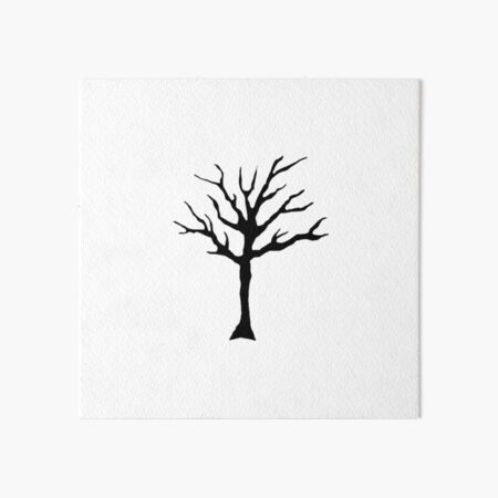"XXXTentacion tree" Art Board Print by RafaelSimoes | Redbubble