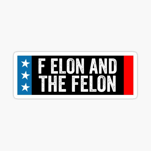 "F Elon and the F elon Womens Rights Funny Bumper" Sticker for Sale by ...