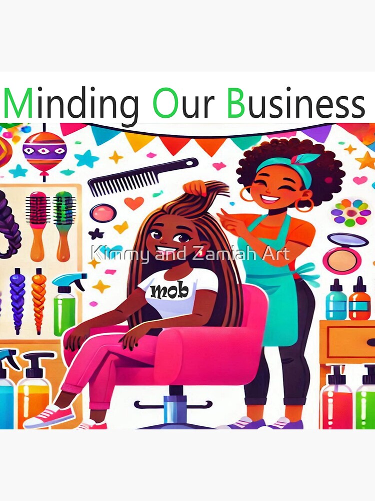 " Celebrating Self-Care and Community"" Sticker for Sale by ZAMIAH ...