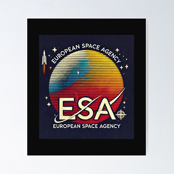 "esa" Poster for Sale by TEEJAMBOREE | Redbubble