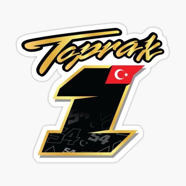 "Toprak Razgatlioglu Number 1" Sticker for Sale by Paint-n-Patts ...