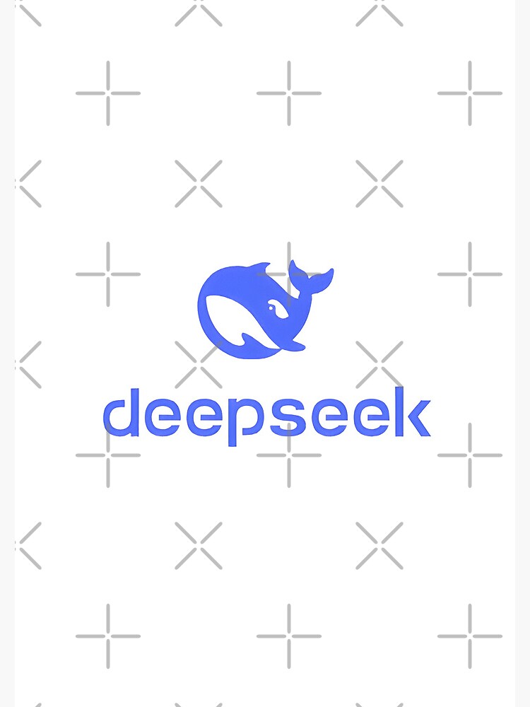 "DeepSeek R1 DeepSeek logo" Journal for Sale by chardo55 | Redbubble