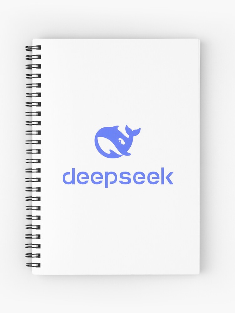 "DeepSeek R1 DeepSeek logo" Journal for Sale by chardo55 | Redbubble