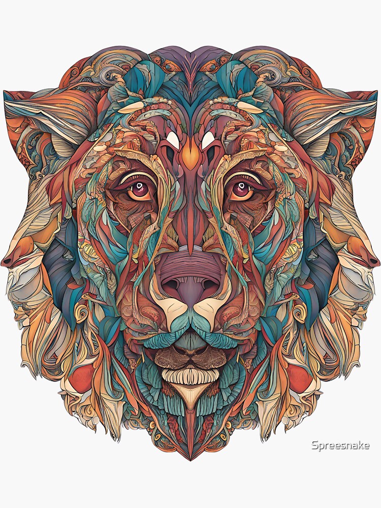 "Leon" Sticker by Spreesnake | Redbubble