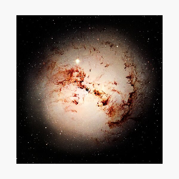 "Fornax A Galaxy NGC 1316 Enhanced" Photographic Print for Sale by ...