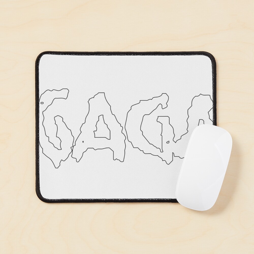 "Lady Gaga - MAYHEM GAGA Logo (White)" Poster for Sale by positivek4u ...