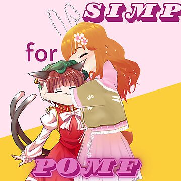 "sunshine is a pomf simp" Sticker for Sale by pomftv | Redbubble