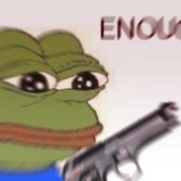 "Pepe enough - meme" Sticker for Sale by Rooox | Redbubble