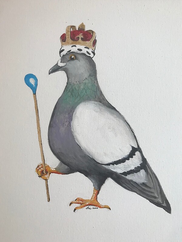 "Pigeons Rule" by TribeTobias | Redbubble