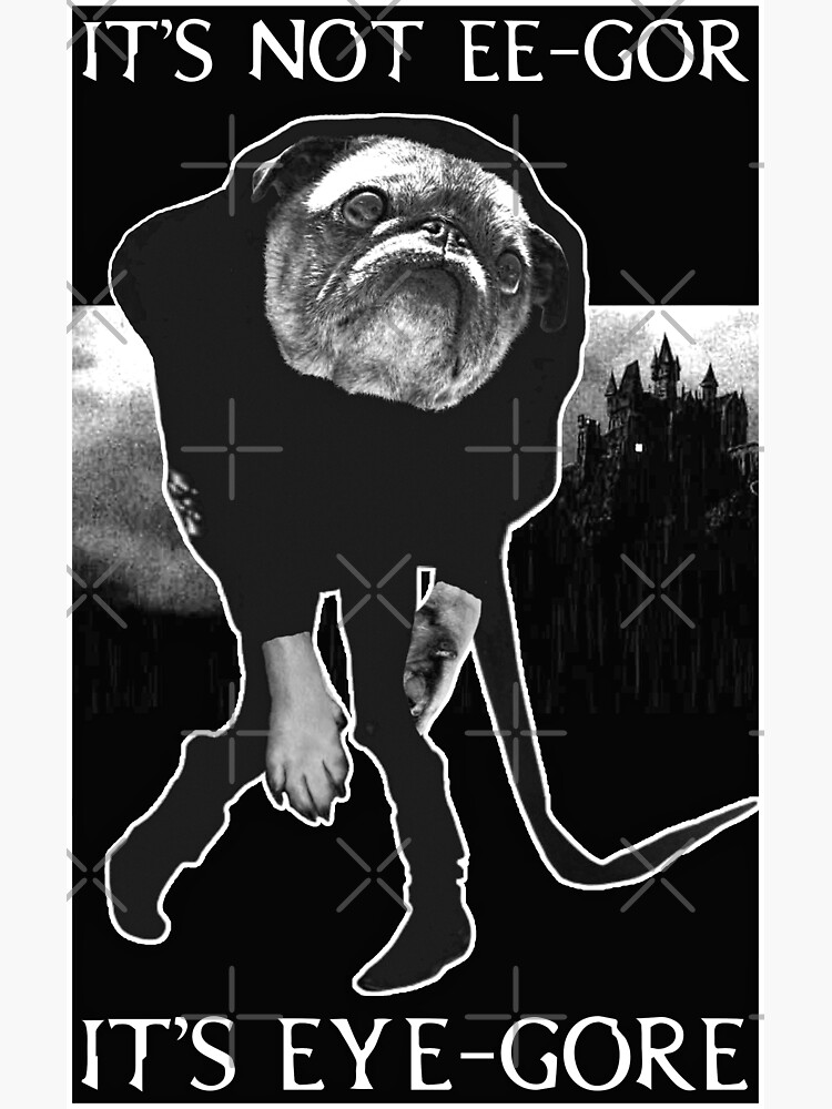 "EYE-GORE" Sticker for Sale by darklordpug | Redbubble