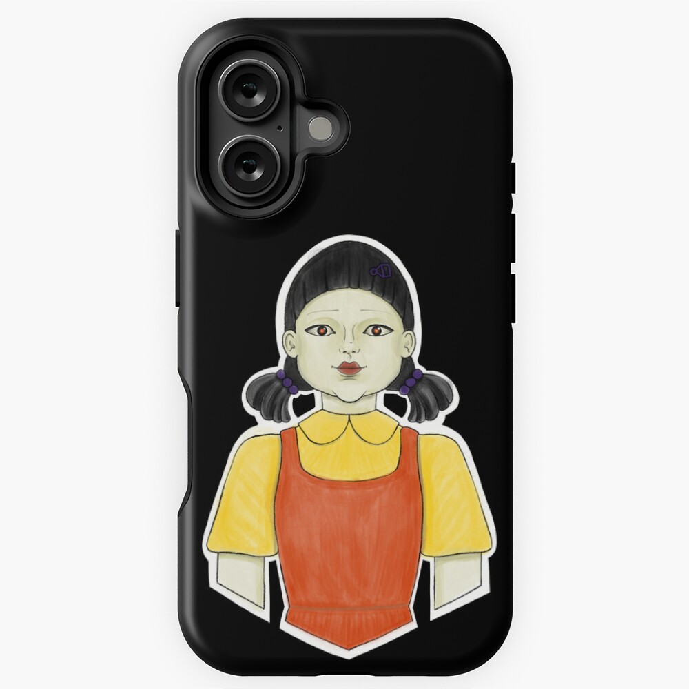 "Squid Game Young-hee Red Light, Green Light Doll" Sticker for Sale by ...