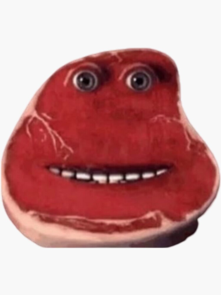 "Meat" Sticker for Sale by AuraCraftStudio | Redbubble