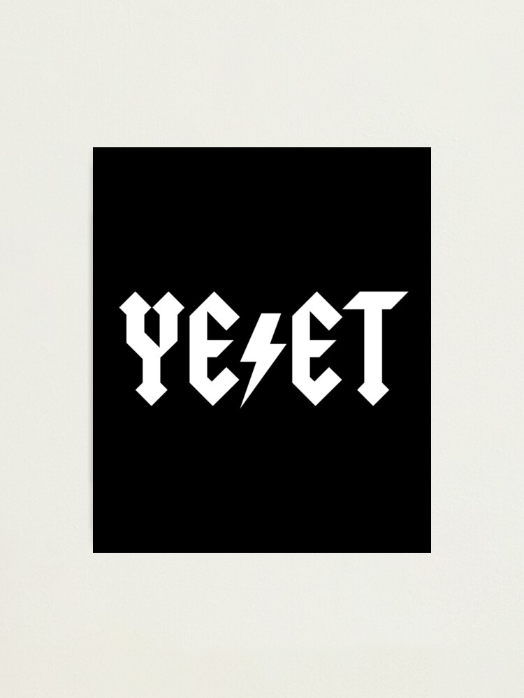 "Yeet Logo" Photographic Print for Sale by SQWEAR | Redbubble