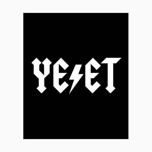 "Yeet Logo" Photographic Print for Sale by SQWEAR | Redbubble