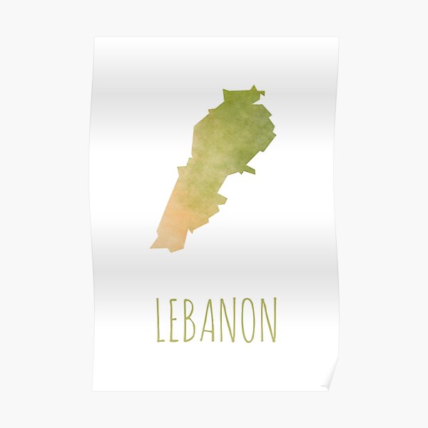 "lebanon" Poster by Motivburg | Redbubble