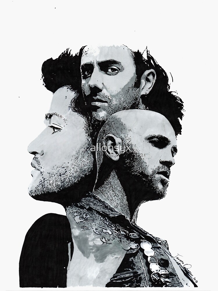 "The Script" Sticker for Sale by allonsyx | Redbubble