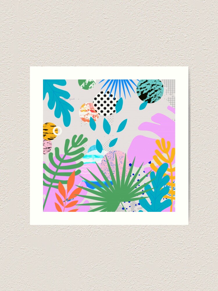 "Geometric beach pattern" Art Print by Awesomeskills | Redbubble