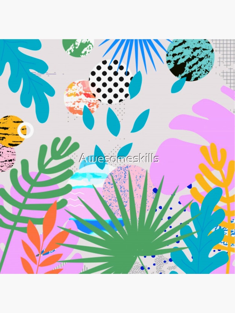 "Geometric beach pattern" Art Print by Awesomeskills | Redbubble