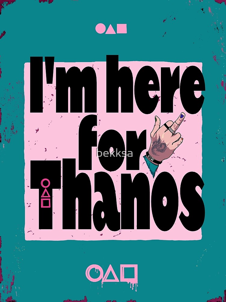 "SQUID GAME. Player 230. Squid Game Quotes. Thanos, Player 230. Squid ...