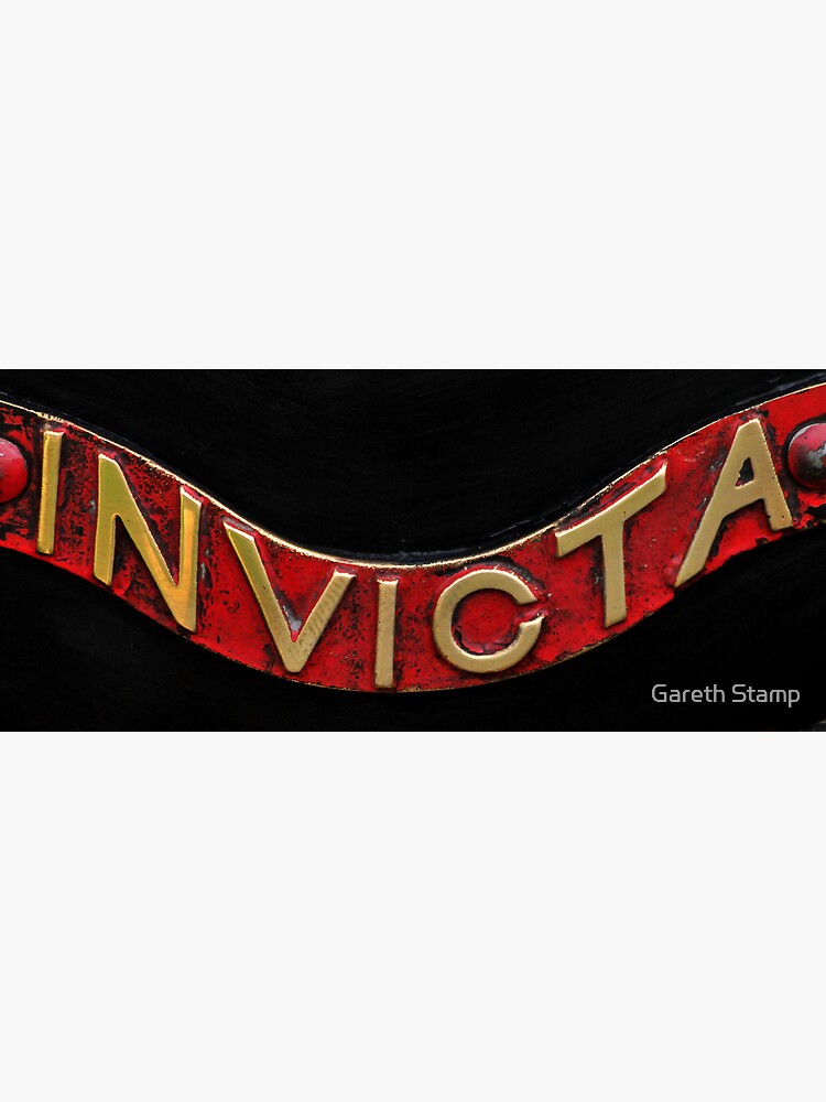 "Invicta" Poster for Sale by garethstamp | Redbubble