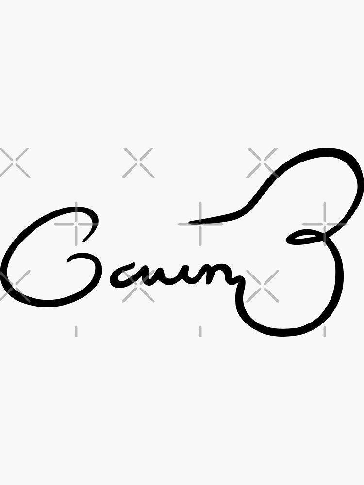 "Silicon Valley® - Gavin Belson Signature" Sticker for Sale by SWISH ...