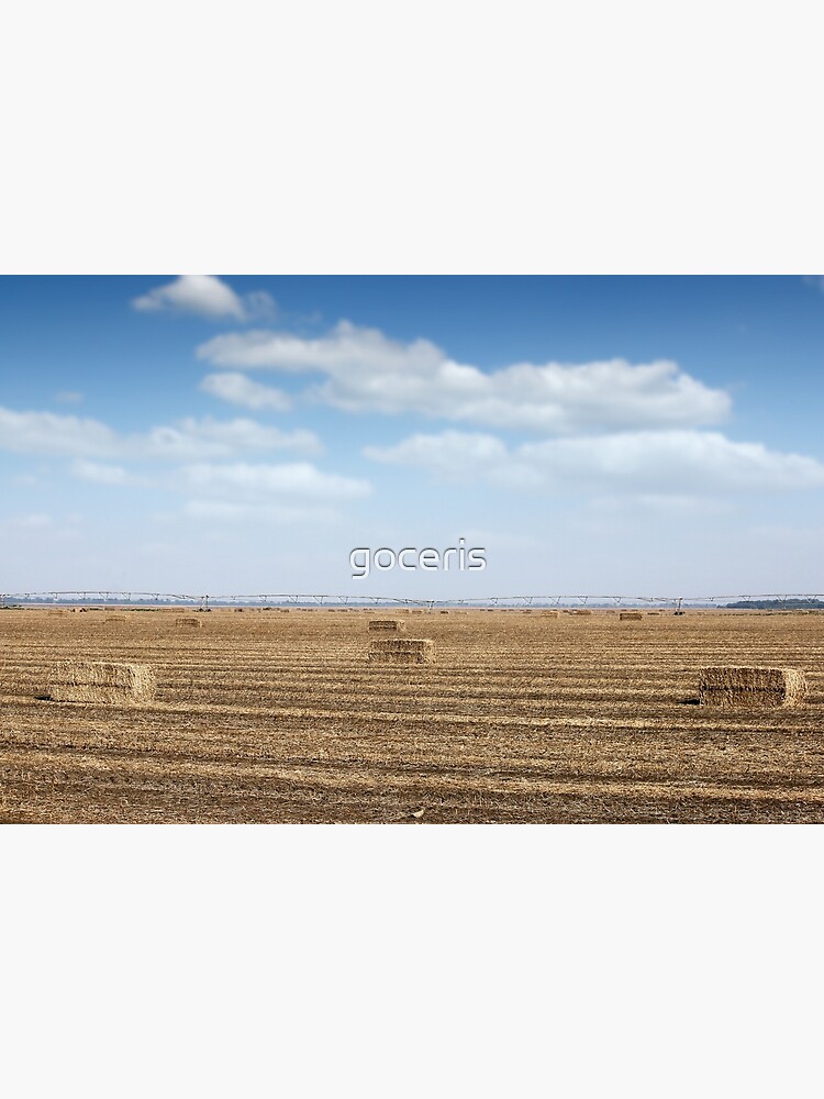 Póster for Sale con la obra «sistema de riego por pacas de paja y ...