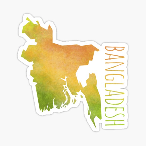 "bangladesh" Sticker by Motivburg | Redbubble