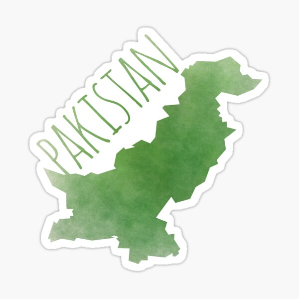 "Pakistan" Sticker for Sale by Motivburg | Redbubble
