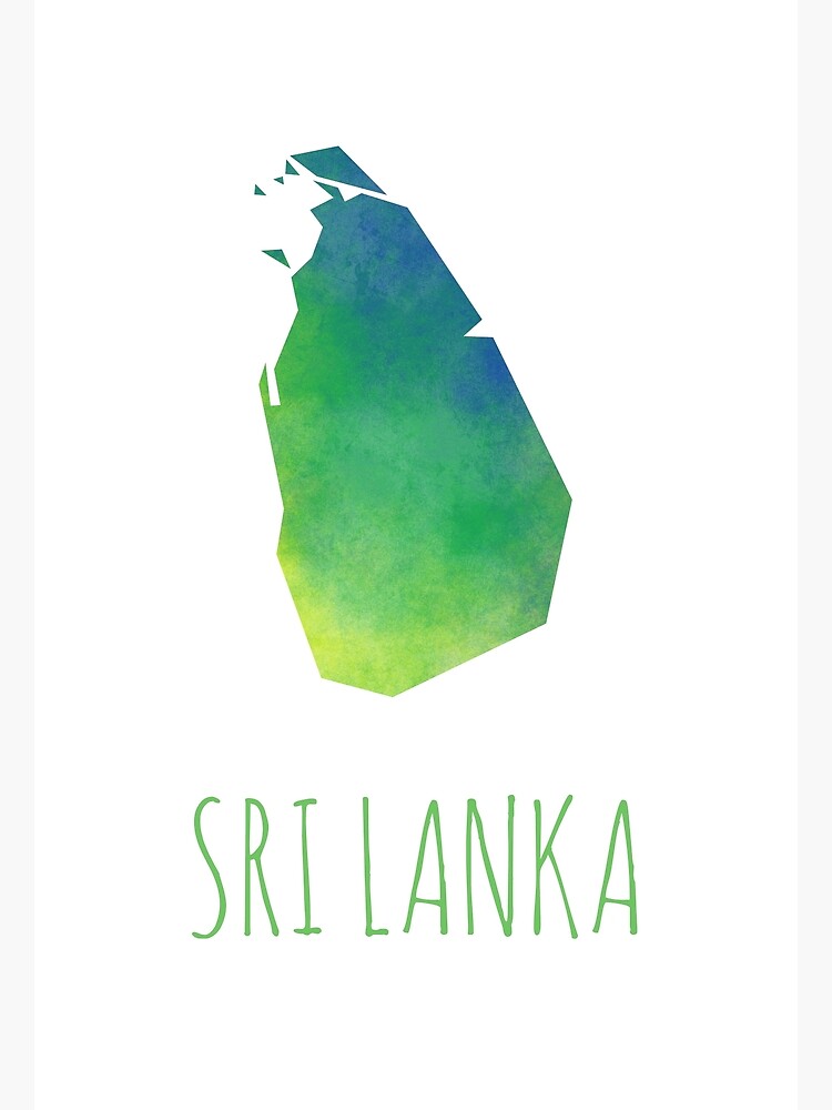 "Sri Lanka" Poster for Sale by Motivburg | Redbubble